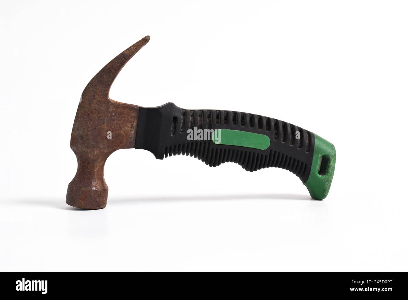 Old rusty hammer isolated on white background Stock Photo - Alamy