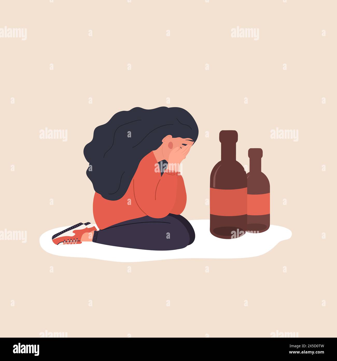Woman abuse illustration hi-res stock photography and images - Alamy