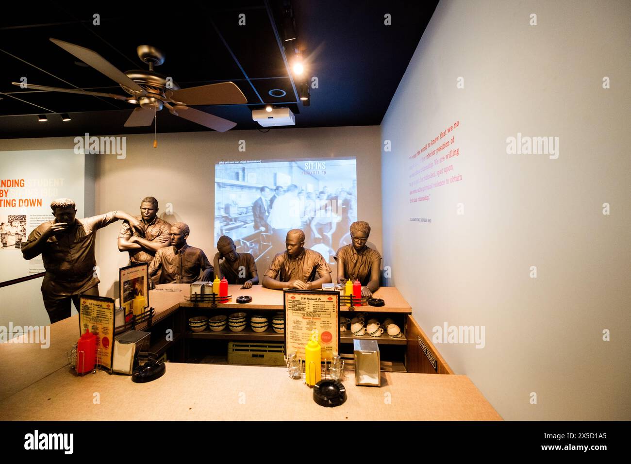 Representation at the National Civil Rights Museum in Memphis ...