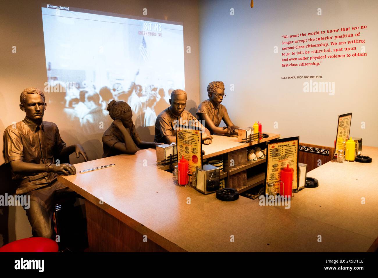 1960s sit ins hi-res stock photography and images - Alamy