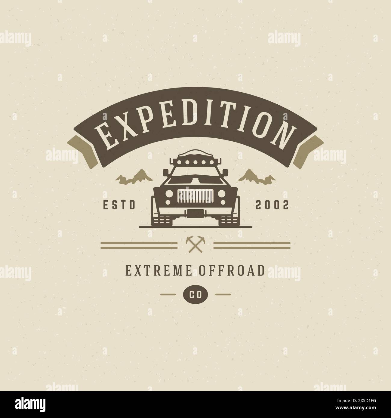 Off road car logo emblem vector illustration. Outdoor extreme adventure ...