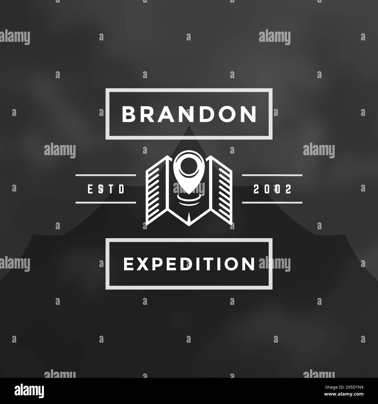 Expedition logo emblem vector illustration. Outdoor adventure leisure ...