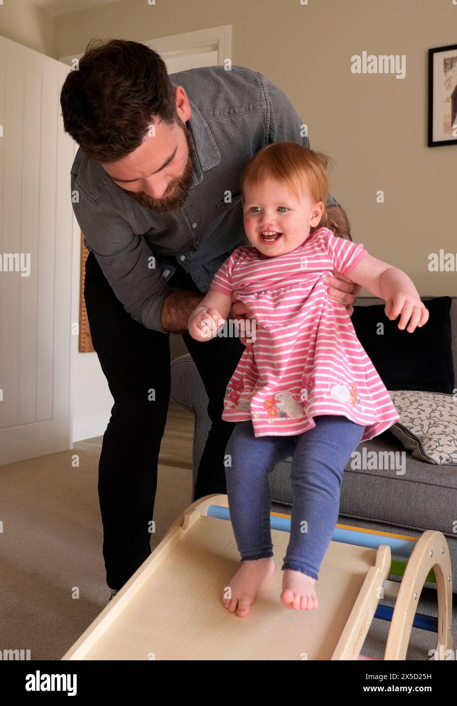 Opal Sandy, who was born completely deaf because of a rare genetic ...