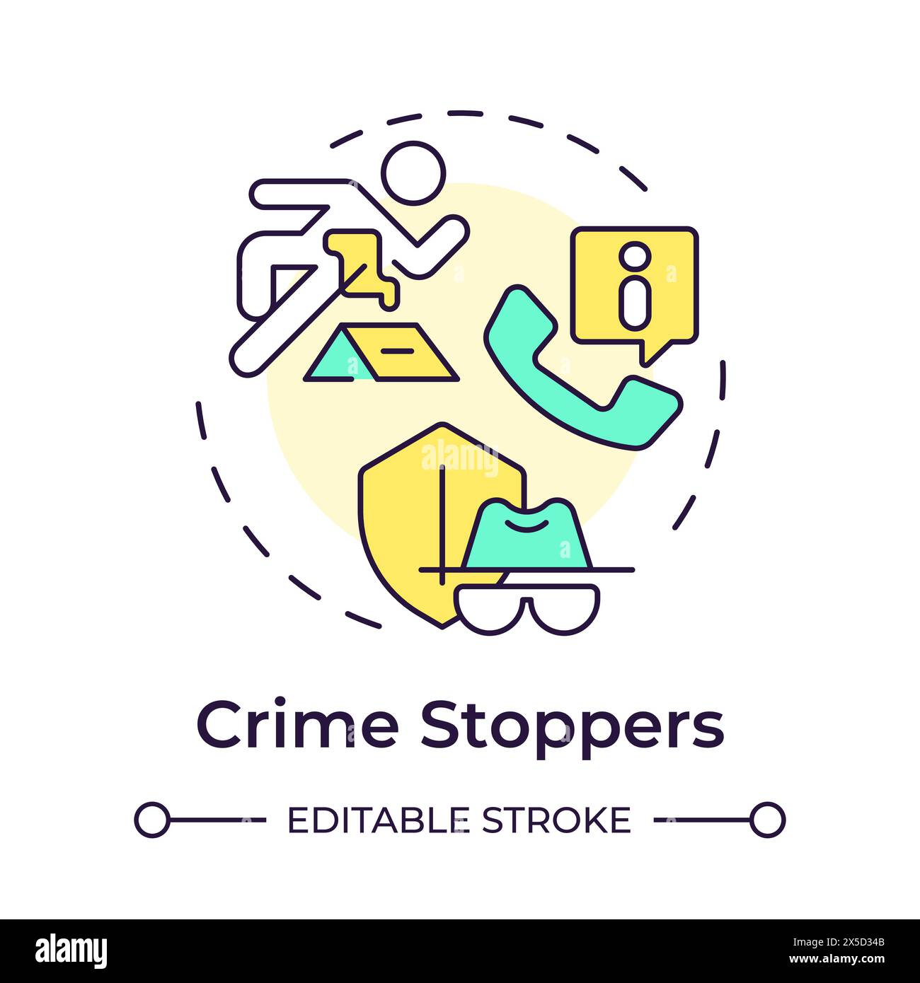 Crime prevention design hi-res stock photography and images - Alamy