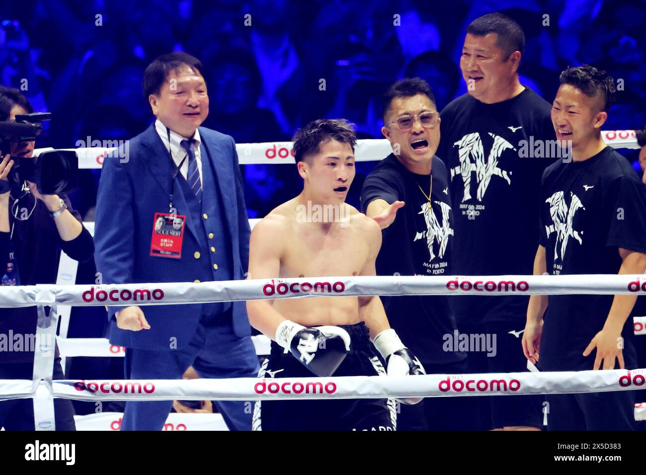 Tokyo, Japan. 6th May, 2024. (L-R) Hideyuki Ohashi, Naoya Inoue (JPN ...