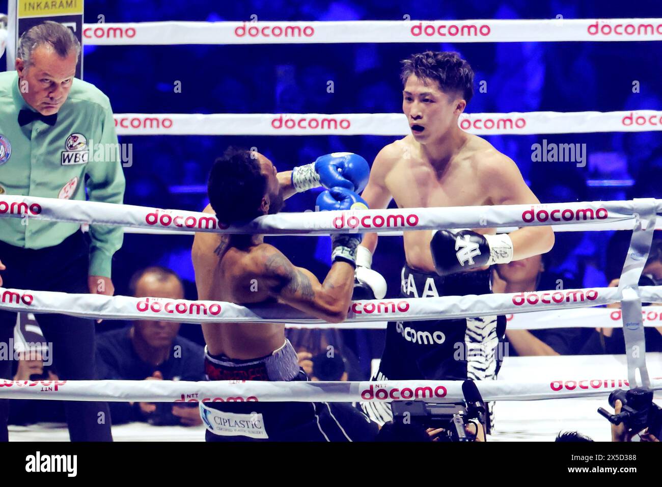 Tokyo, Japan. 6th May, 2024. (L-R) Luis Nery (MEX), Naoya Inoue (JPN ...