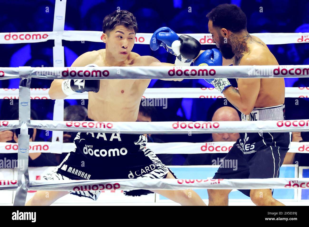 Tokyo, Japan. 6th May, 2024. (L-R) Naoya Inoue (JPN), Luis Nery (MEX ...