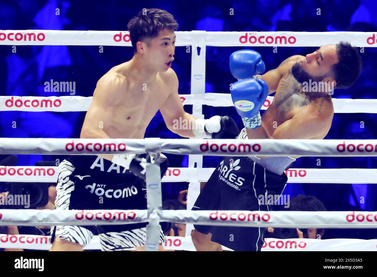 Tokyo, Japan. 6th May, 2024. (L-R) Naoya Inoue (JPN), Luis Nery (MEX ...