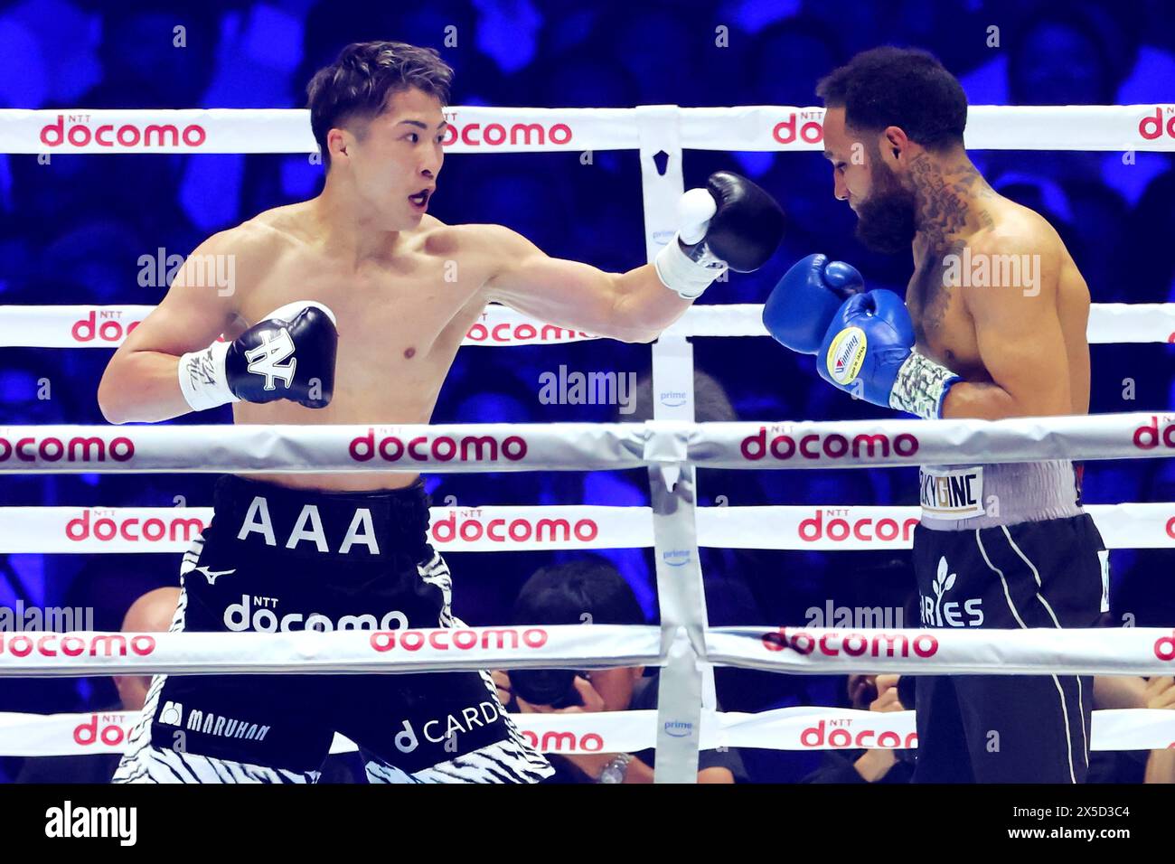 Tokyo, Japan. 6th May, 2024. (L-R) Naoya Inoue (JPN), Luis Nery (MEX ...