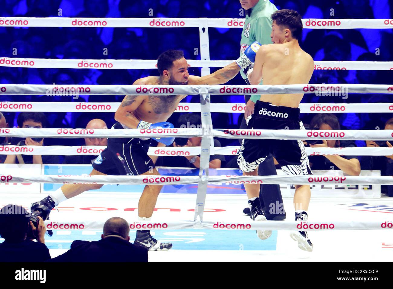 Tokyo, Japan. 6th May, 2024. (L-R) Luis Nery (MEX), Naoya Inoue (JPN ...