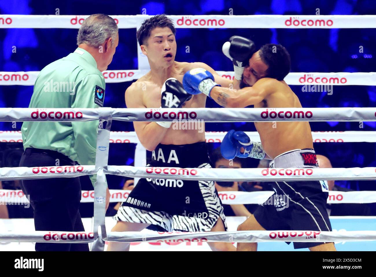 Tokyo, Japan. 6th May, 2024. (L-R) Naoya Inoue (JPN), Luis Nery (MEX ...