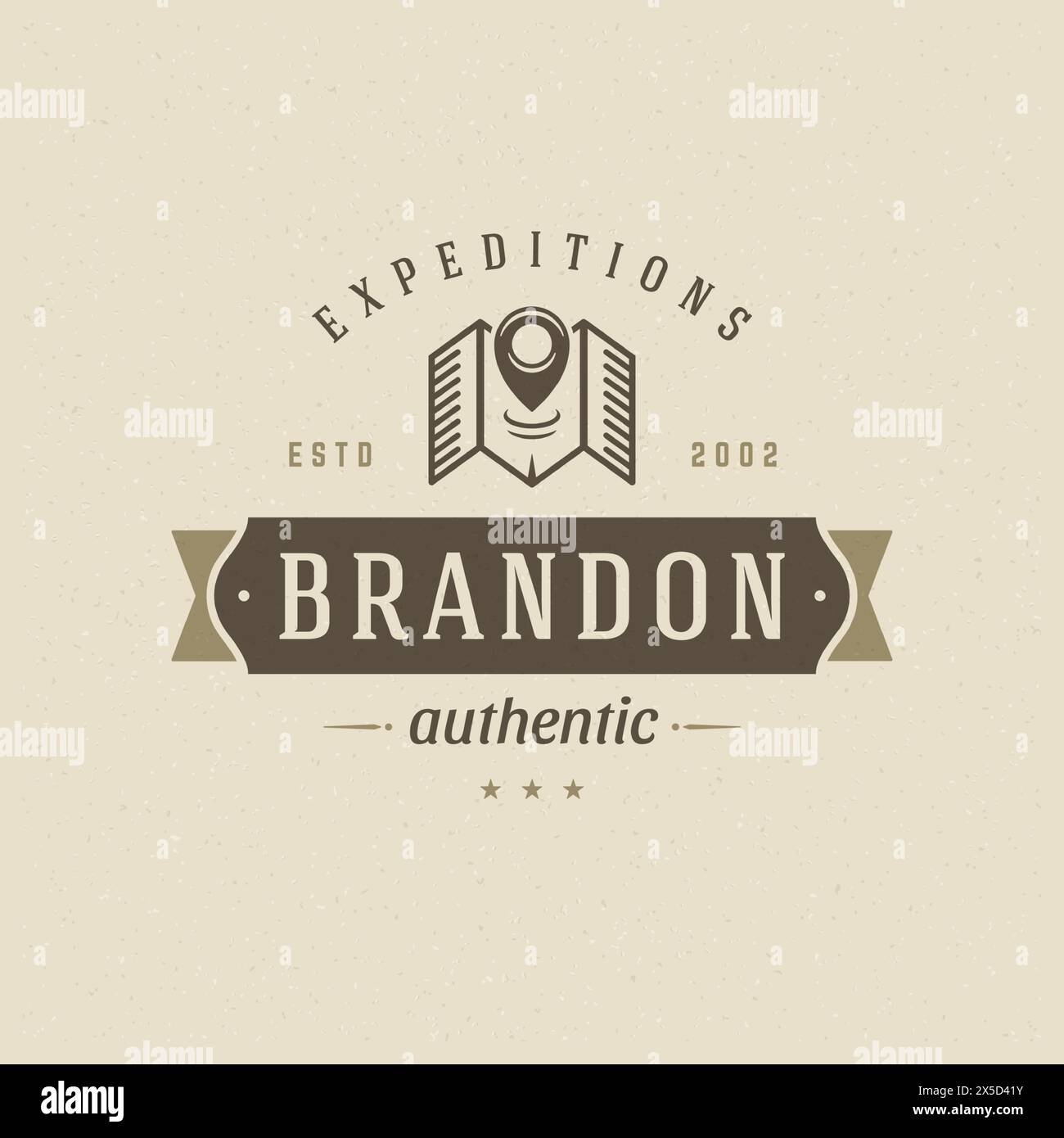 Expedition logo emblem vector illustration. Outdoor adventure leisure ...