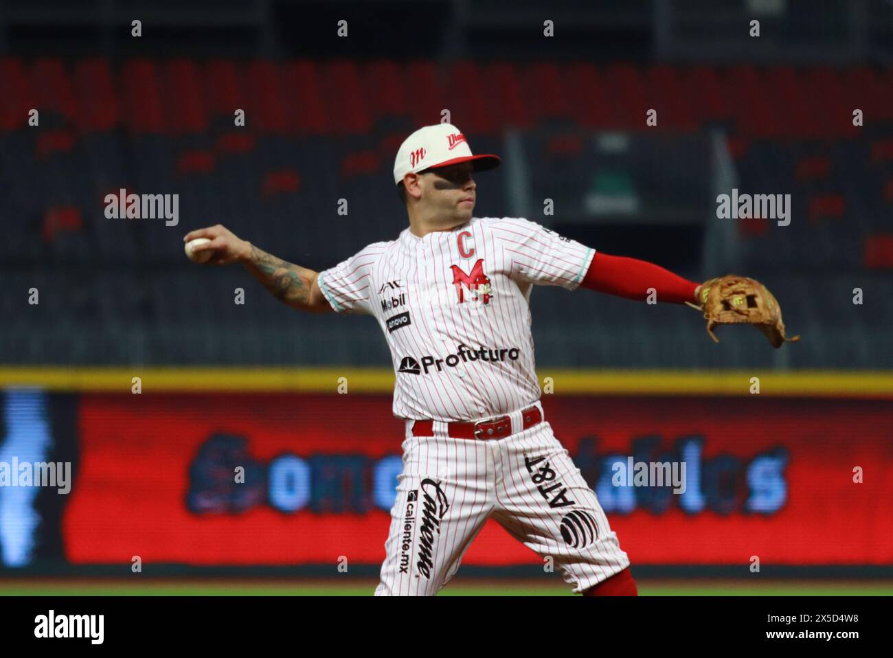 Mexico City, Mexico. 08th May, 2024. Juan Carlos Gamboa #47 of Diablos ...
