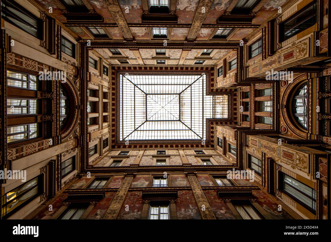 Galleria Sciarra Rome Italy Stock Photo - Alamy
