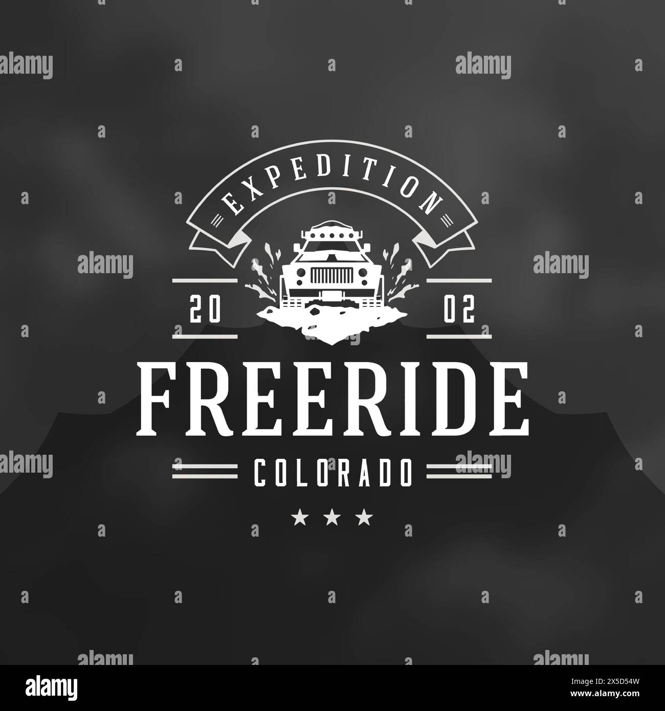 Off road car logo emblem vector illustration. Outdoor extreme adventure ...