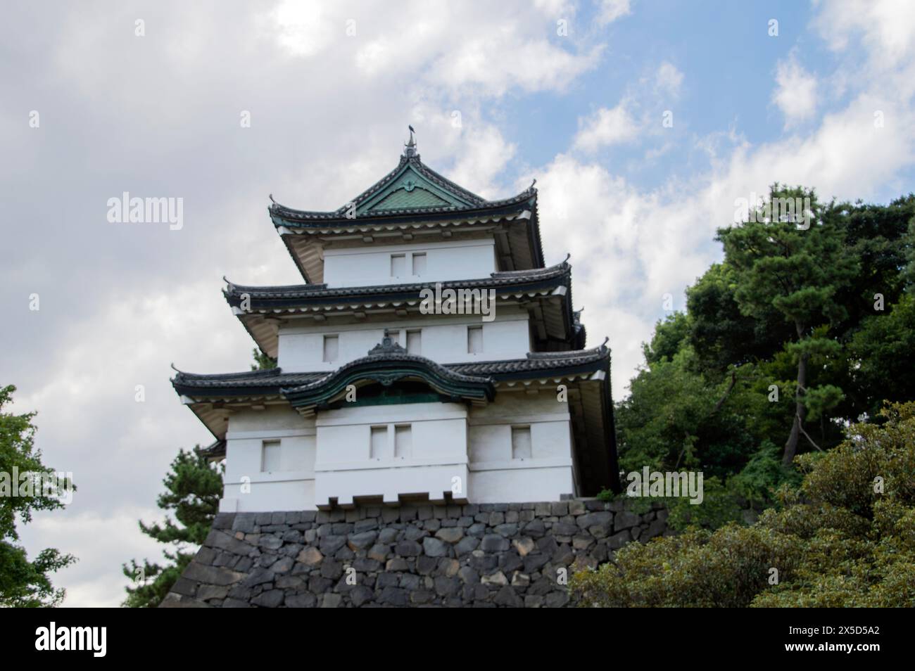 Building At The Imperial Palace At Tokyo Japan 9-9-2016 Stock Photo - Alamy