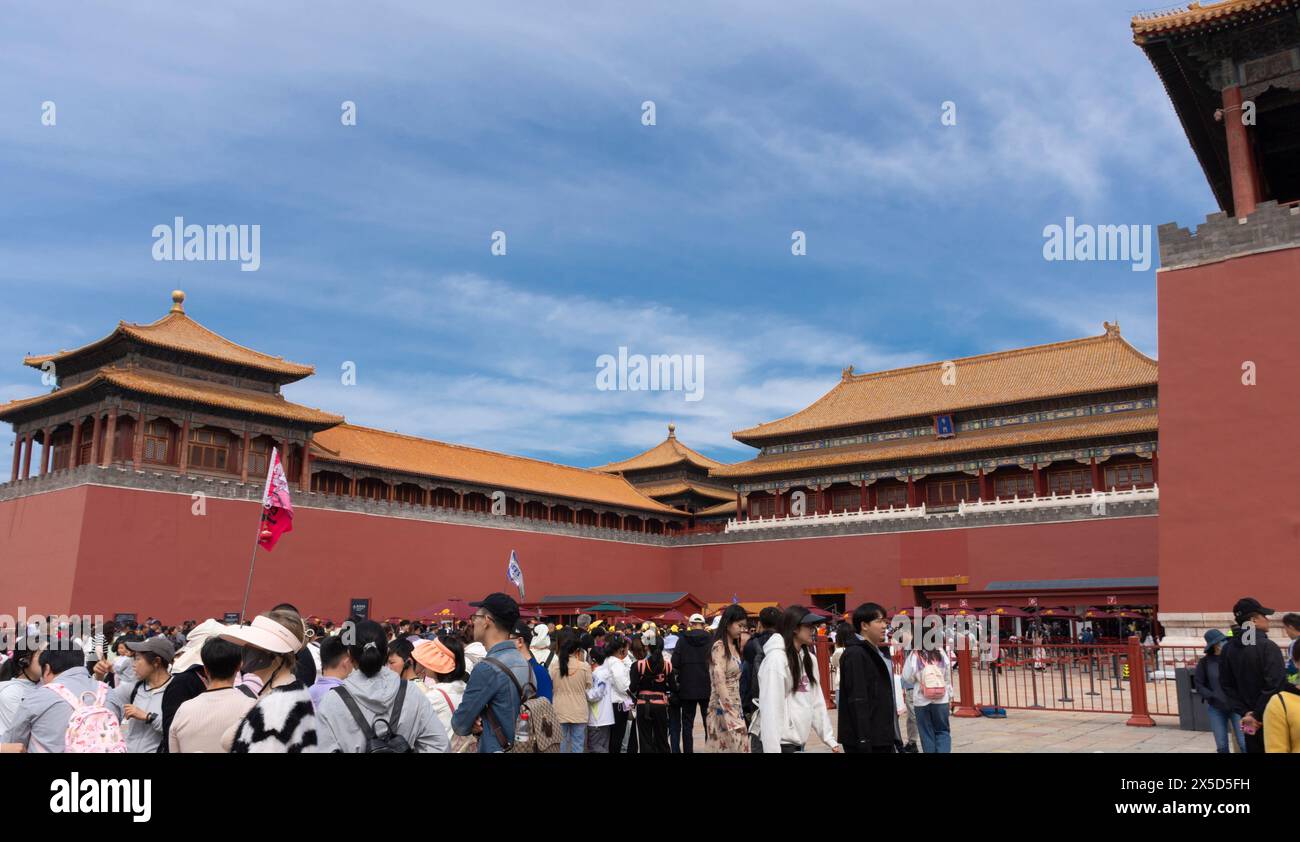 Gate with enormous fortifying walls. (Currently the main entrance Stock ...