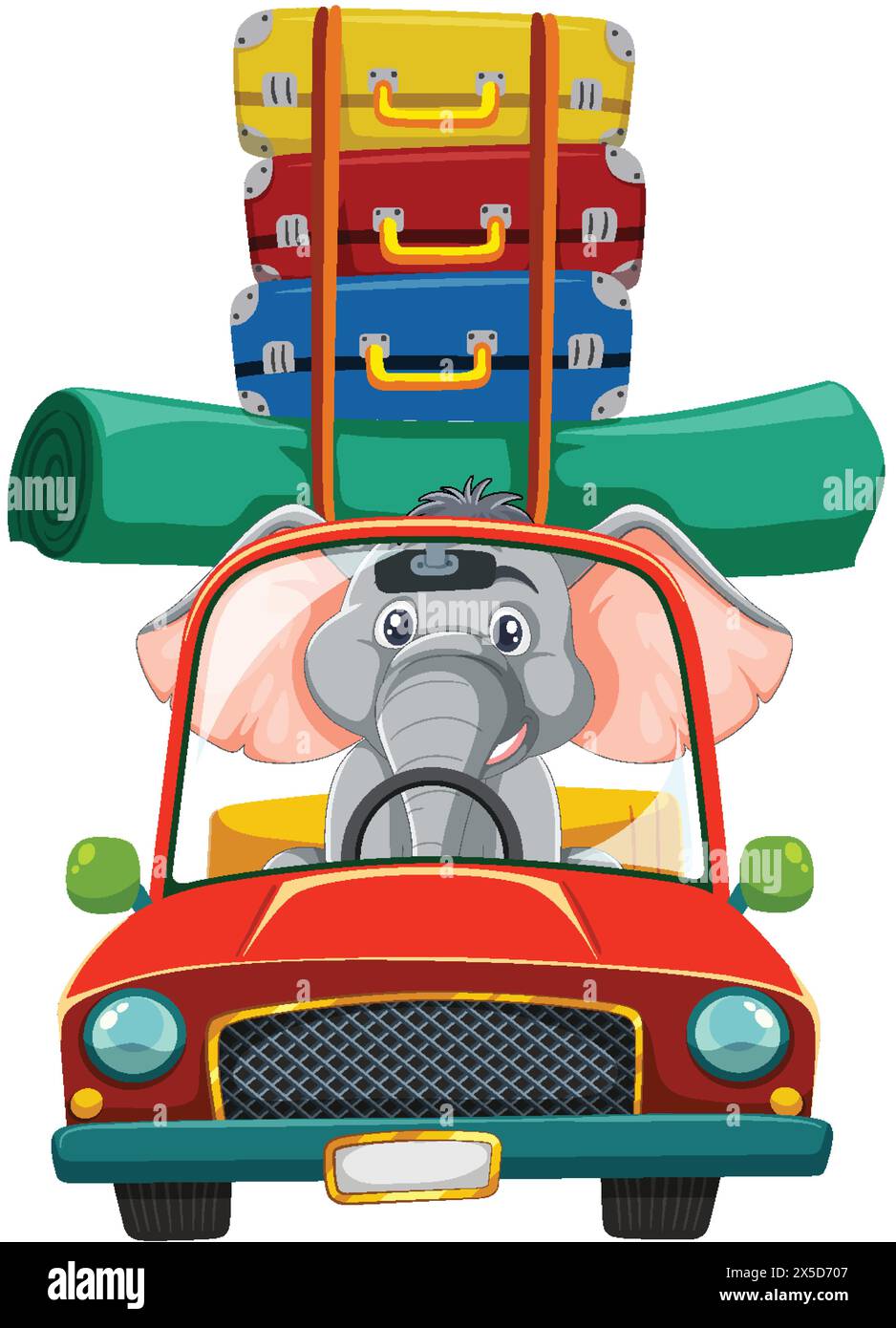 Elephant car Cut Out Stock Images & Pictures - Alamy