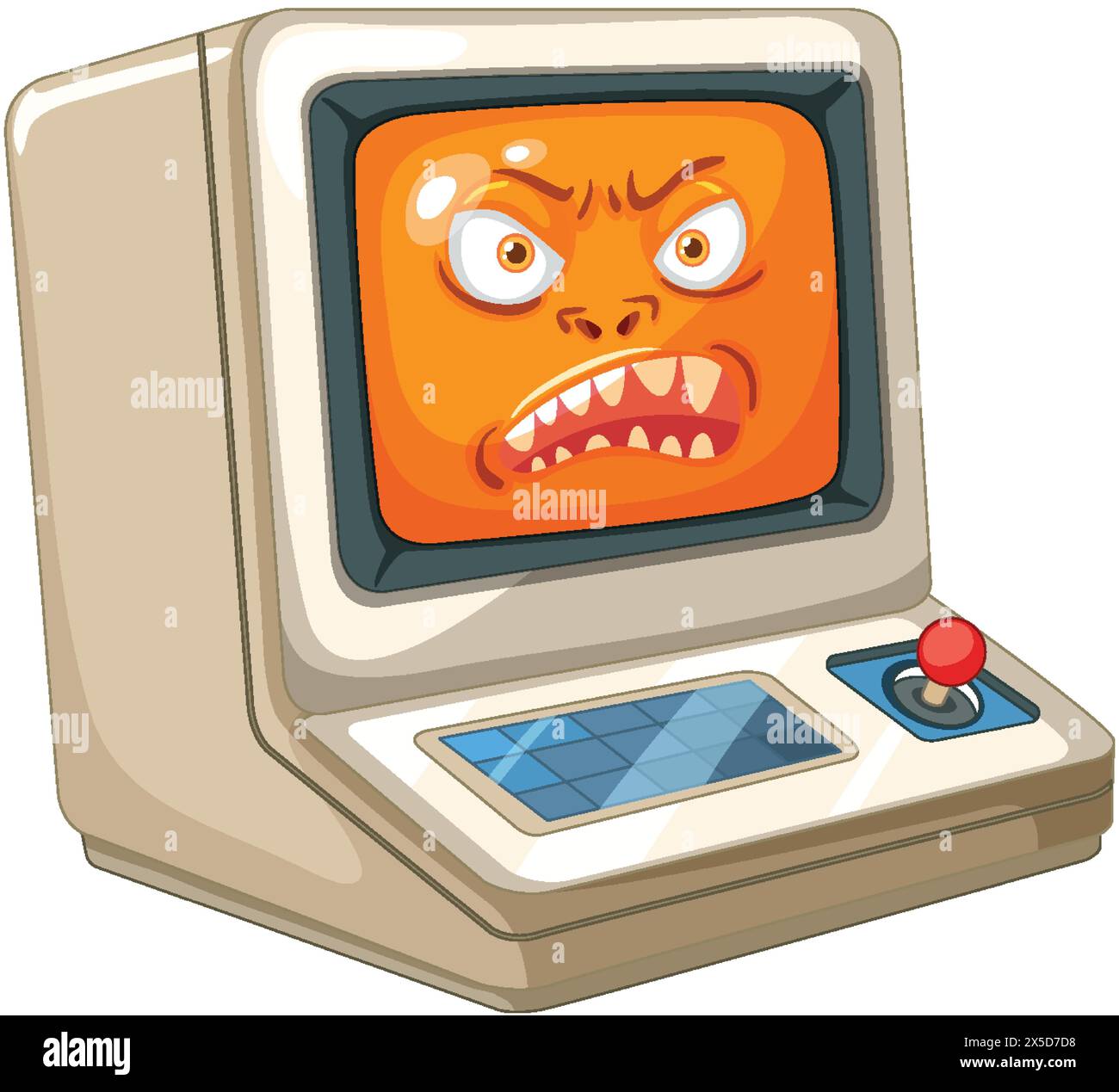 Computer animated character Stock Vector Images - Alamy