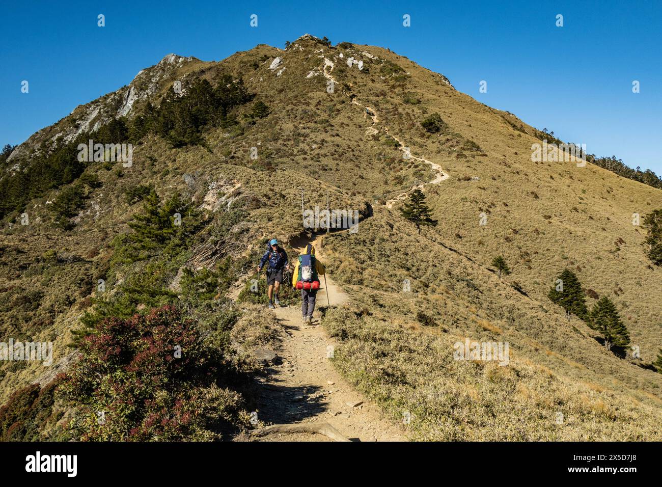 Trekking the Jiaming Lake Trail, Taitung, Taiwan Stock Photo - Alamy
