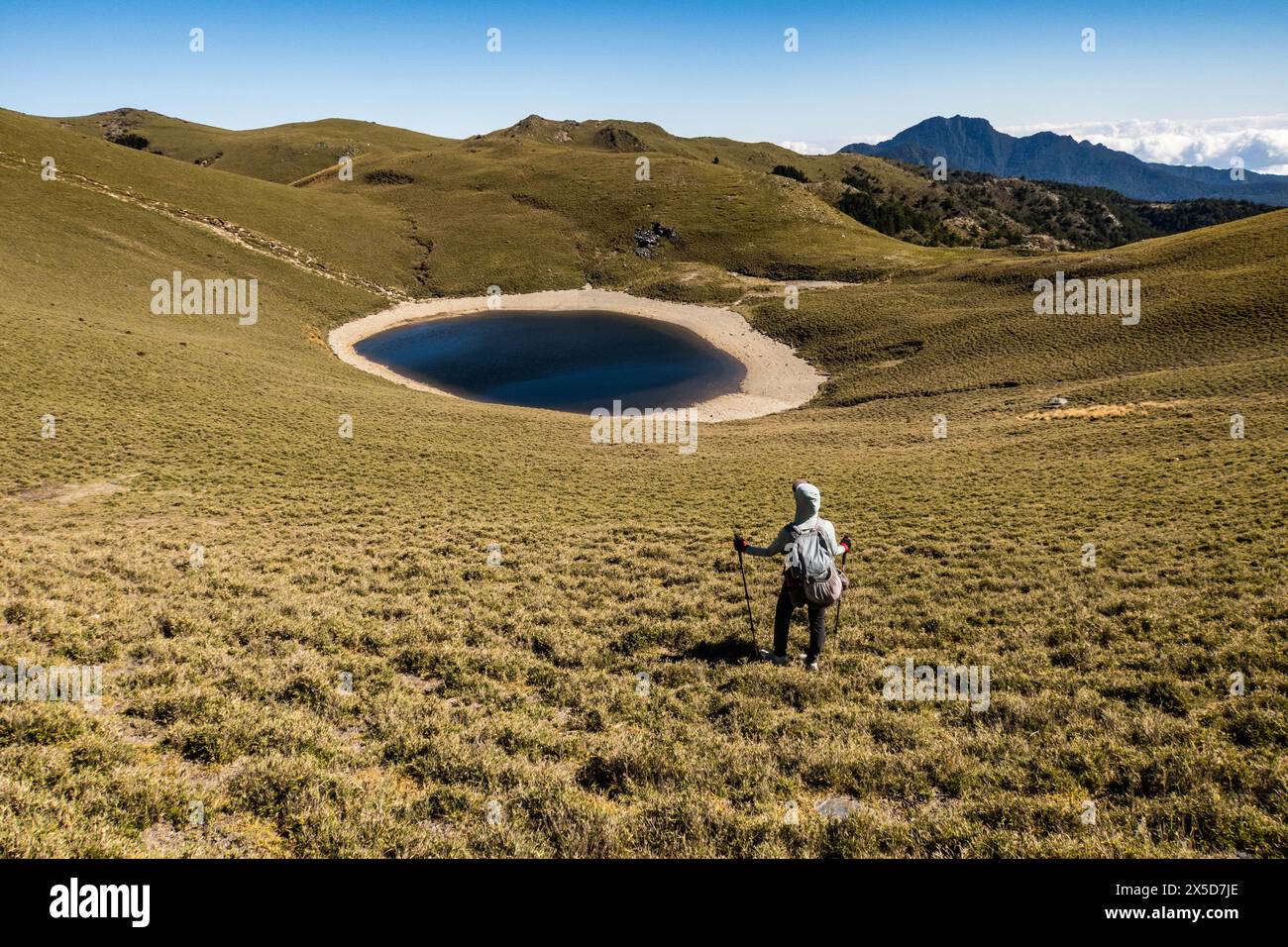 The beautiful alpine Jiaming Lake, Taitung, Taiwan Stock Photo - Alamy