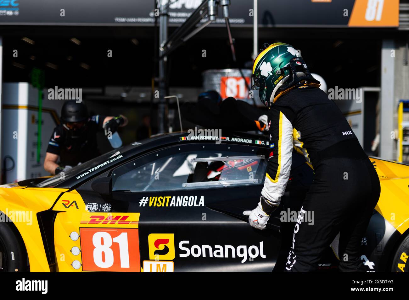 EASTWOOD Charlie (irl), TF Sport, Corvette Z06 GT3.R, portrait during ...