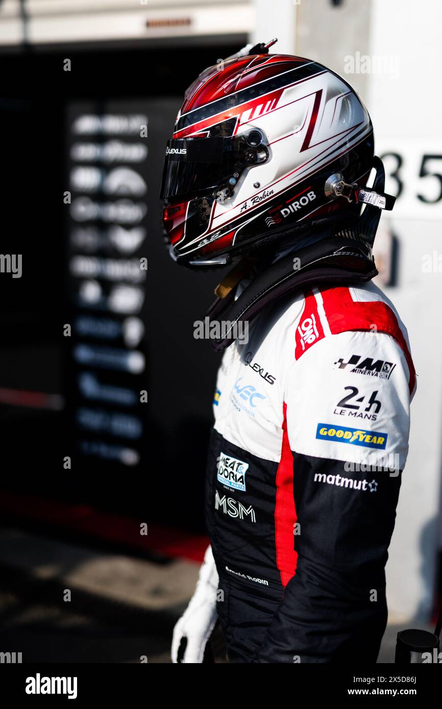 ROBIN Arnold (fra), Akkodis ASP Team, Lexus RC F GT3, portrait during ...