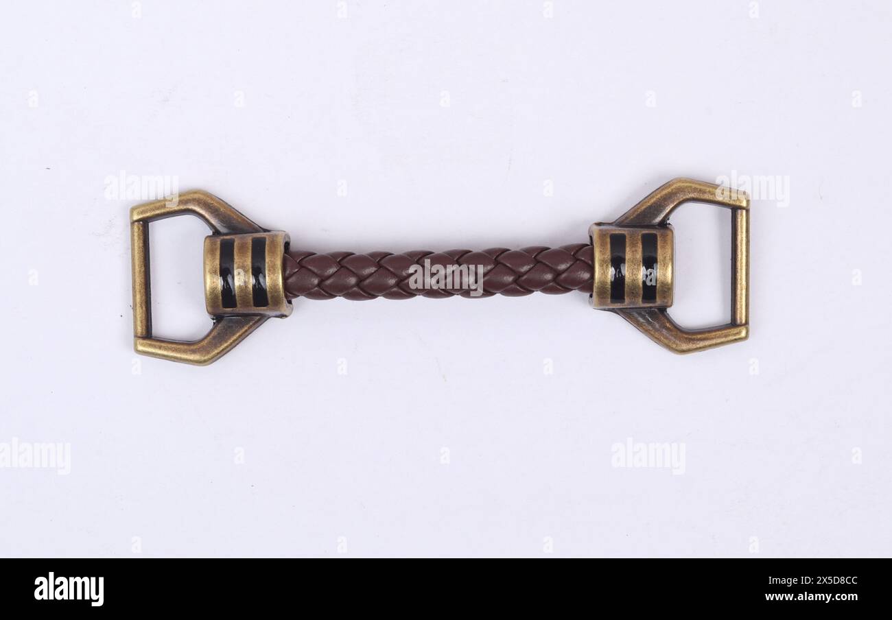 accessory for shoes, belts and bags isolated on white background Stock ...