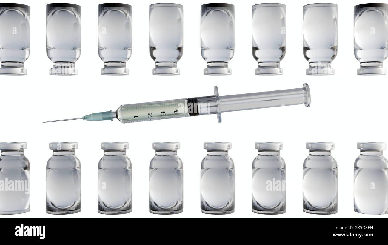 3d rendering of intravenous drugs are those injected directly into the ...