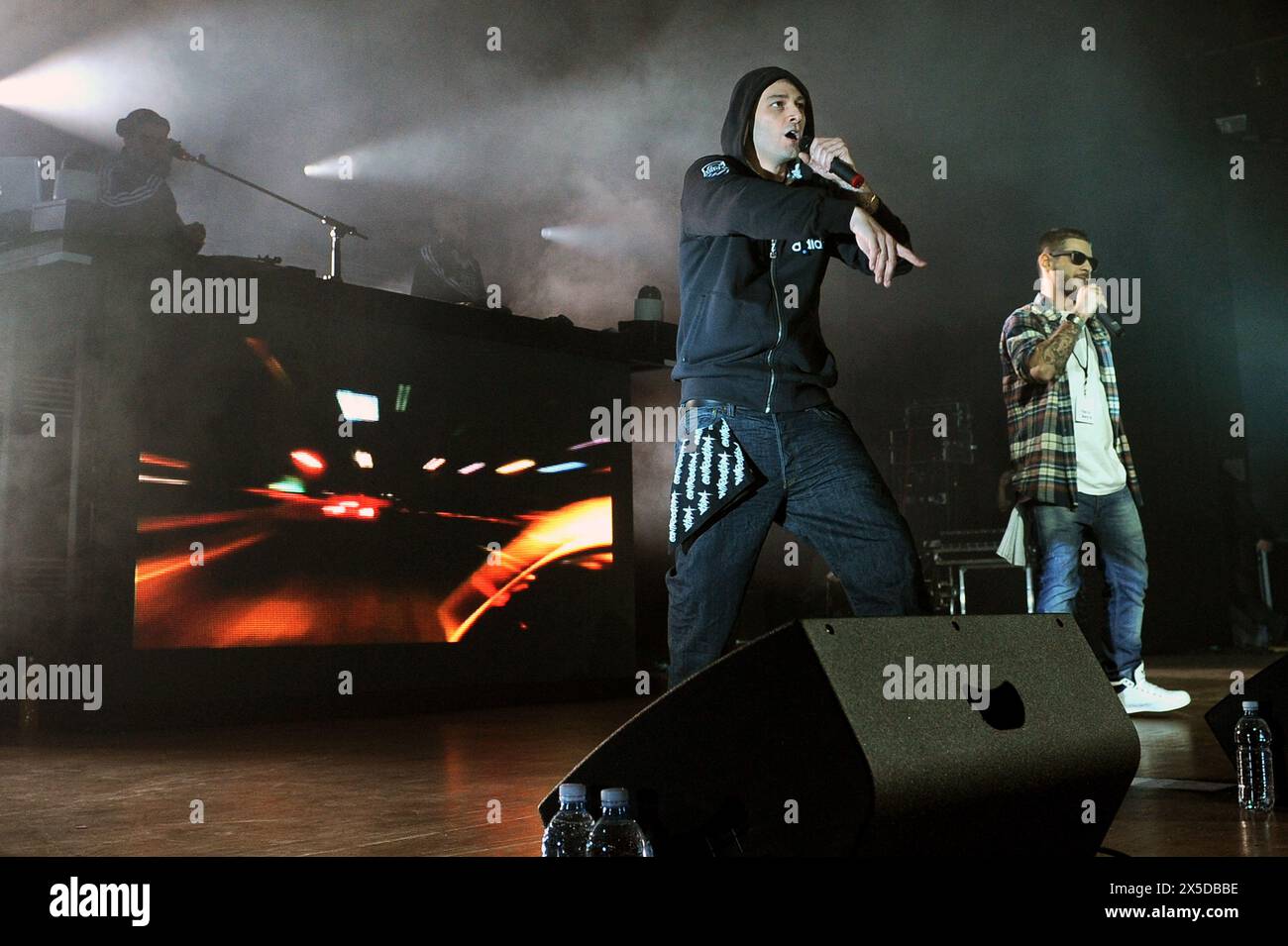 Milan Italy 06/12/2010 :Fabri Fibra,Italian rapper, during the live ...