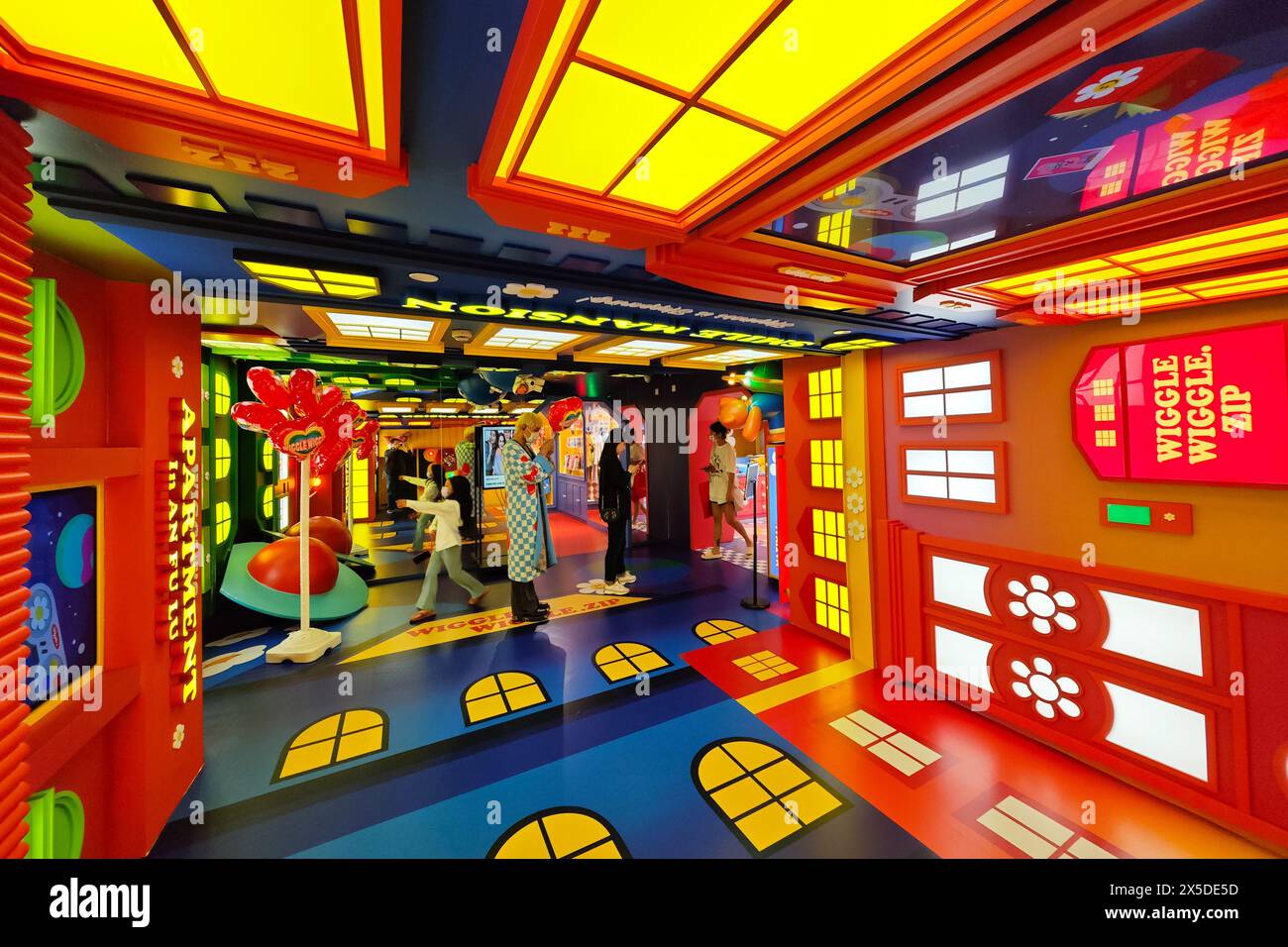 SHANGHAI, CHINA - MAY 9, 2024 - Customers select items at the flagship ...