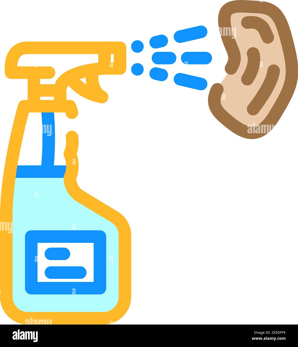 spot cleaning dry cleaning color icon vector illustration Stock Vector ...