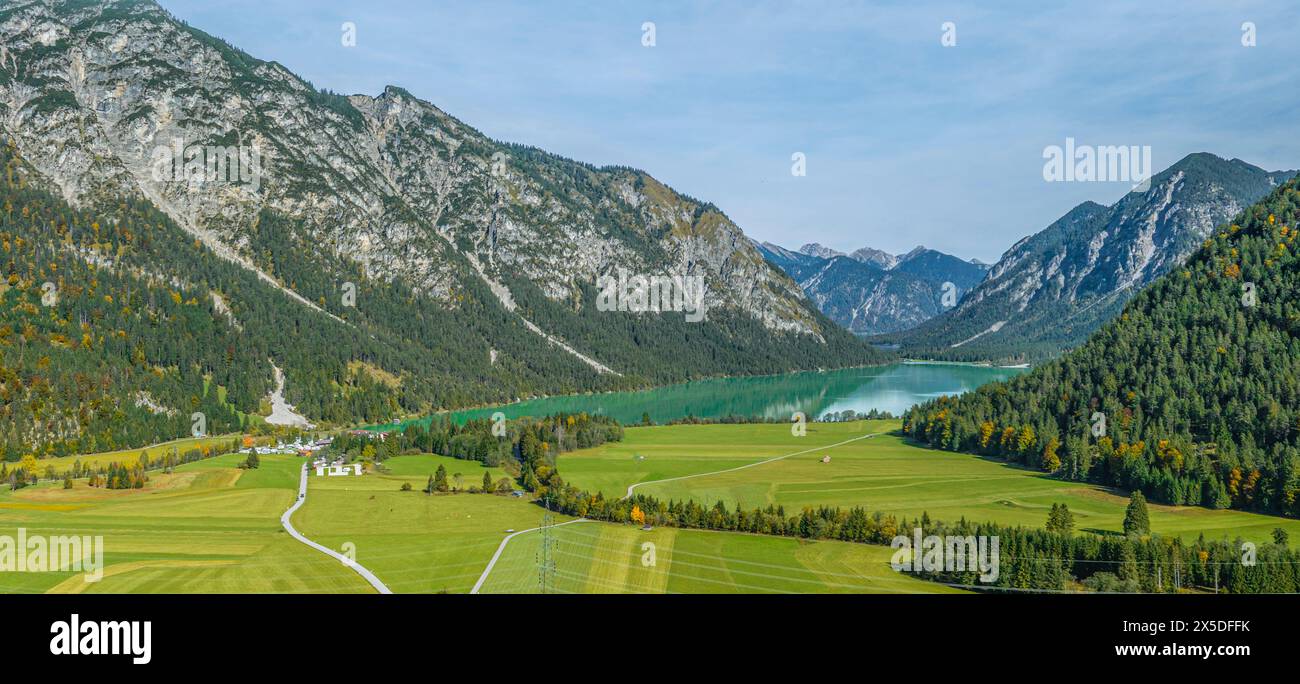 The region around the tyrolean municipality of Heiterwang in the ...