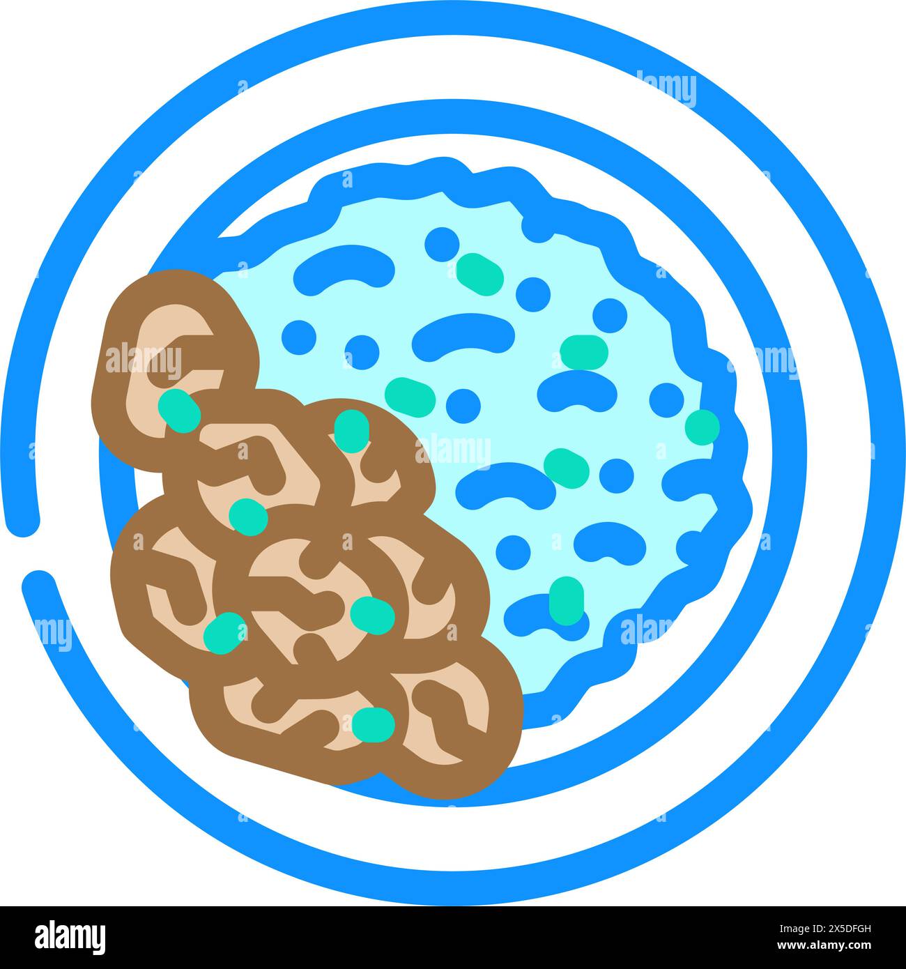 curry dish indian cuisine color icon vector illustration Stock Vector ...