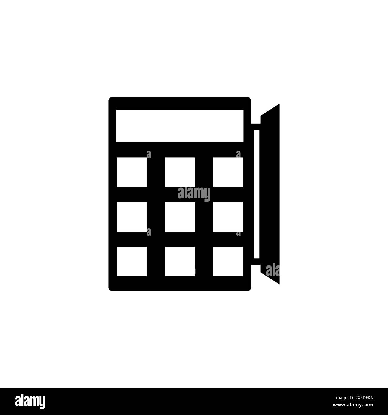 Pos Terminal Payment flat vector icon. Simple solid symbol isolated on ...