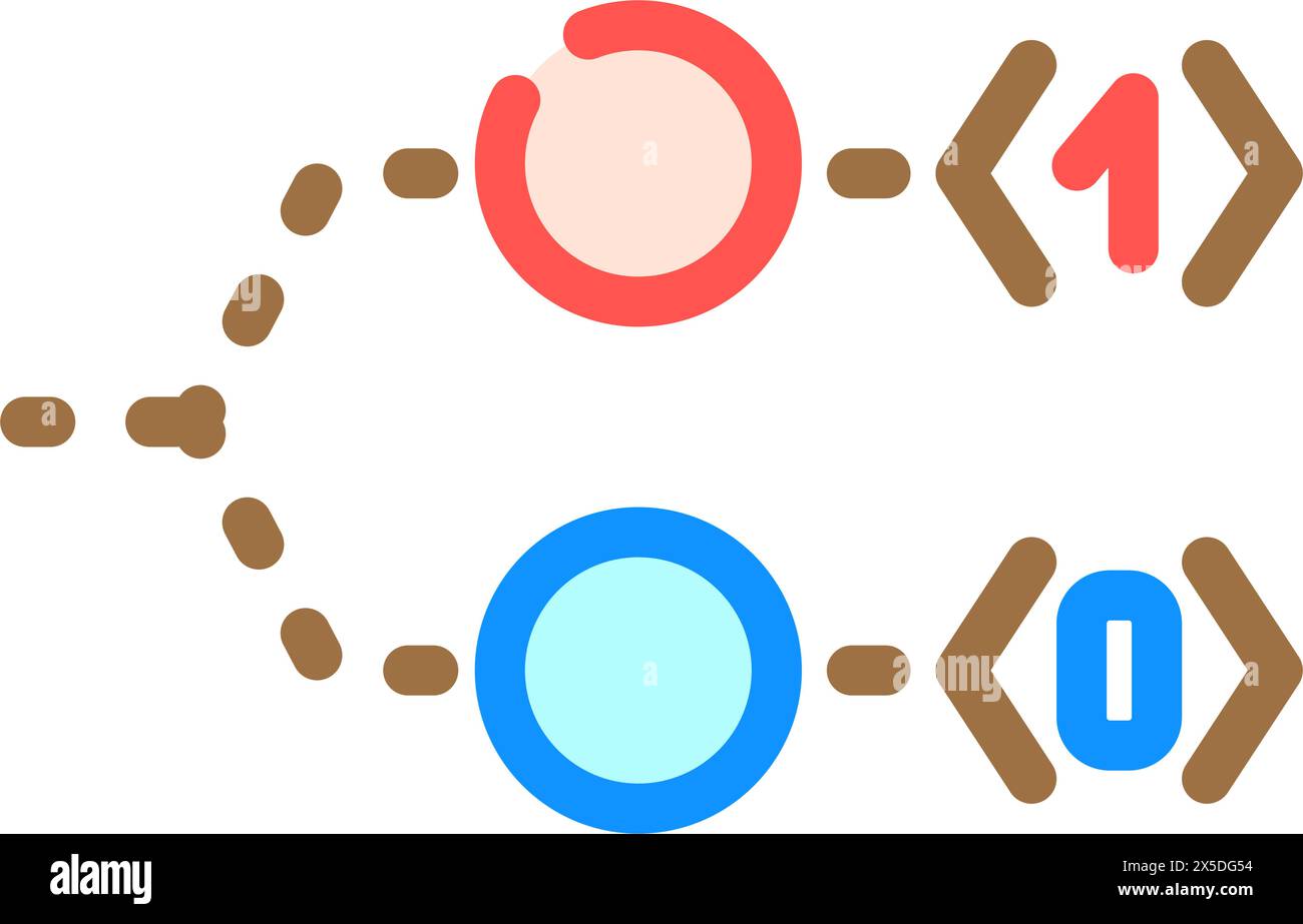 Quantum computer bit Stock Vector Images - Alamy