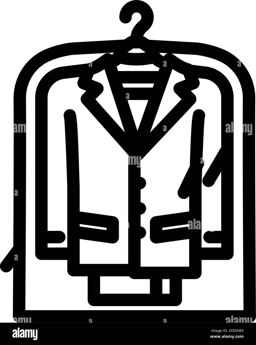 dry cleaner line icon vector illustration Stock Vector Image & Art - Alamy