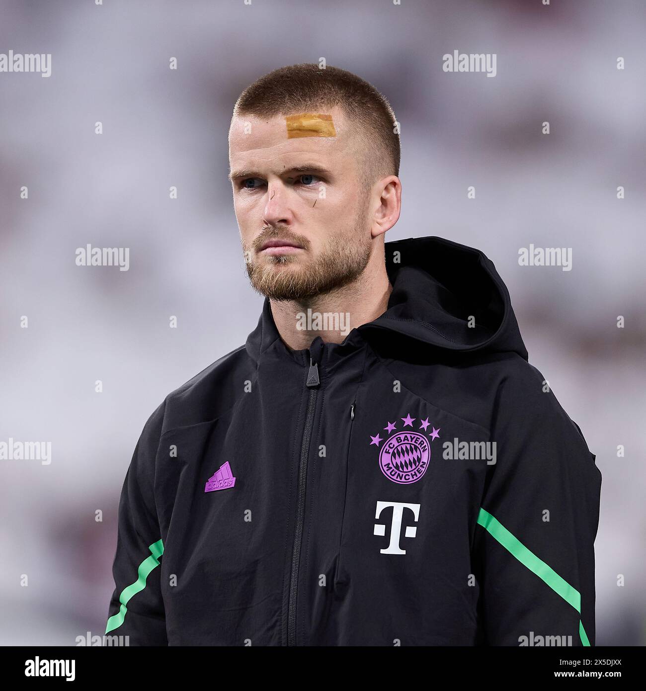 Madrid, Spain. 08th May, 2024. Eric Dier of FC Bayern Munchen looks on ...