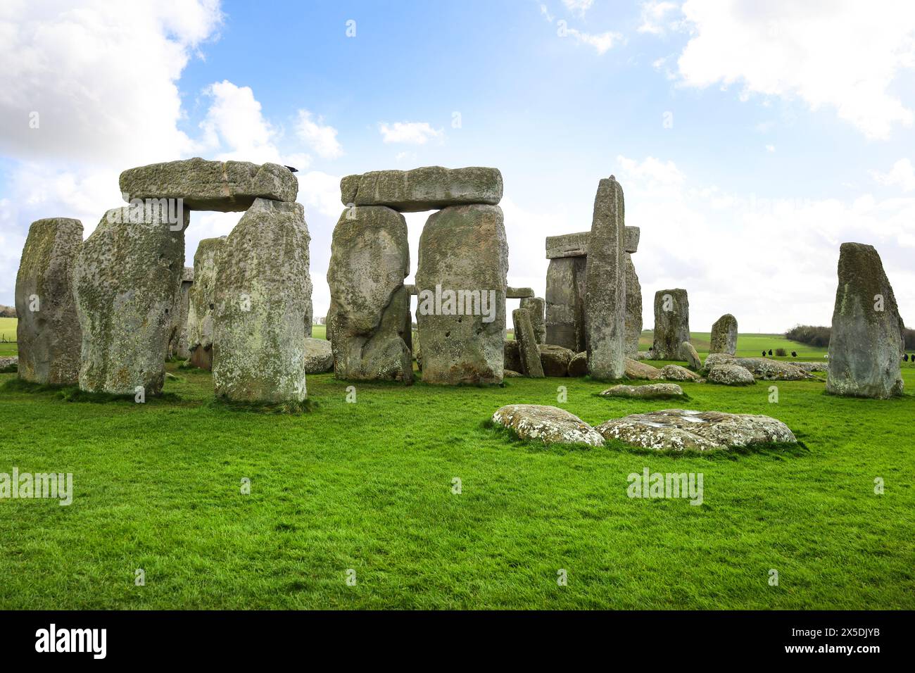 Salisbury, England- March 30, 2024: Stonehenge, The Prehistoric ...