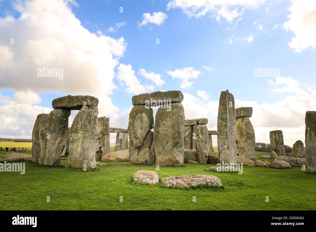 Salisbury, England- March 30, 2024: Stonehenge, The Prehistoric ...