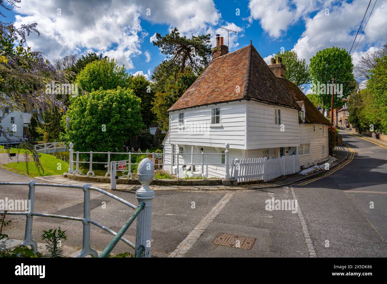 The Old Mill Farningham, Kent after redevelopment Stock Photo - Alamy