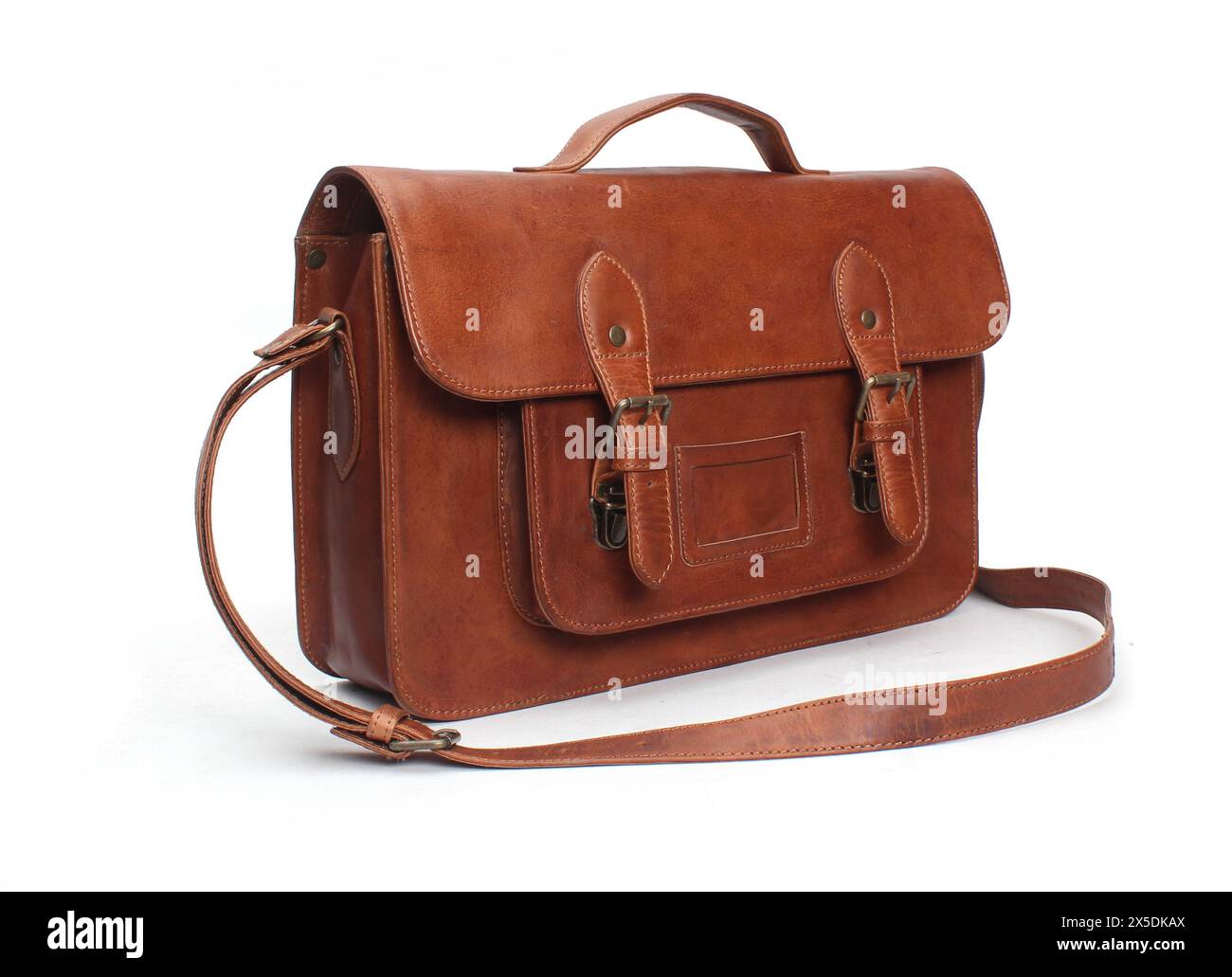 brown genuine leather skin isolated Stock Photo - Alamy