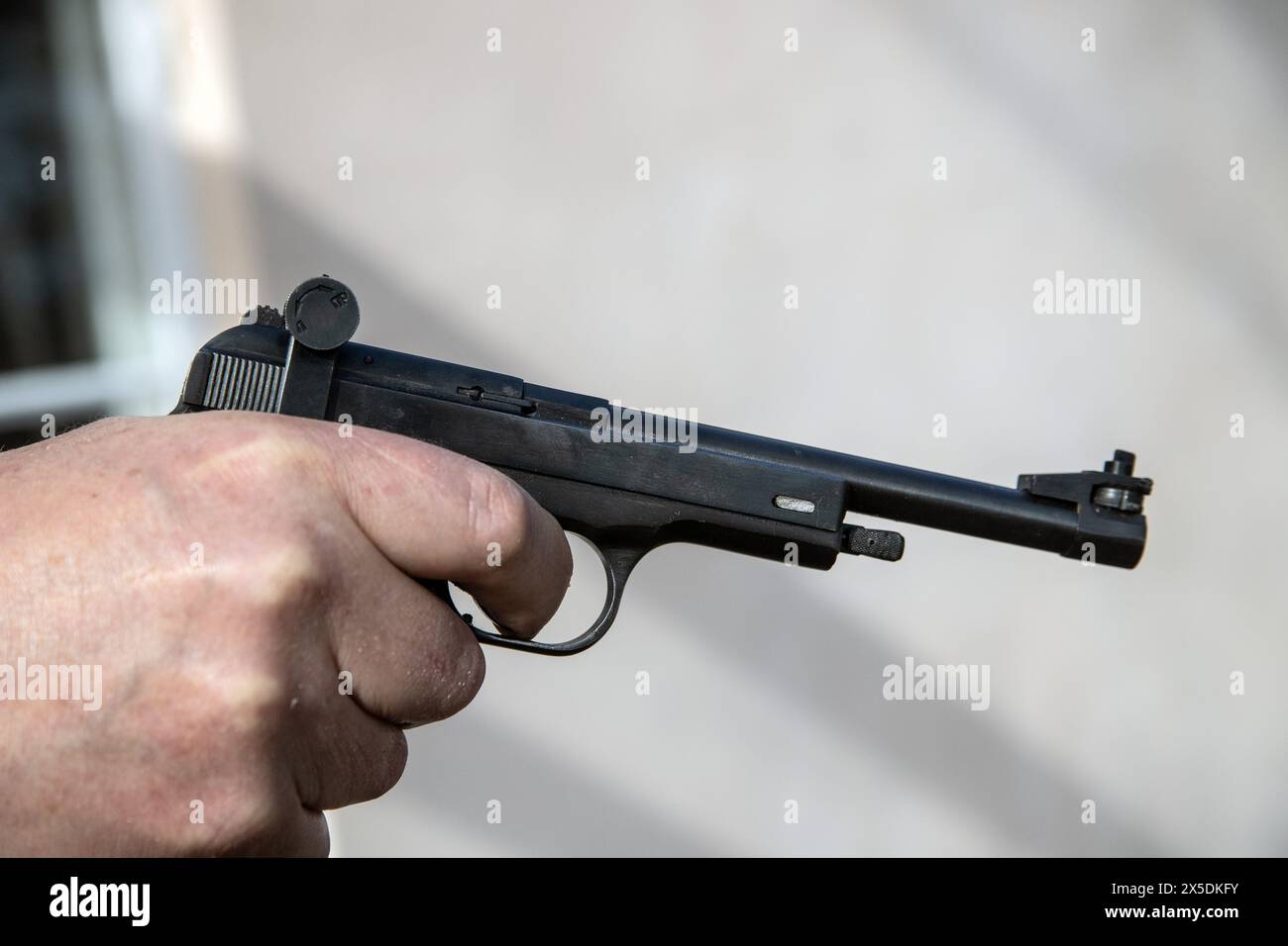 old soviet russian gun. Bajkal Vostok (made in ussr Stock Photo - Alamy