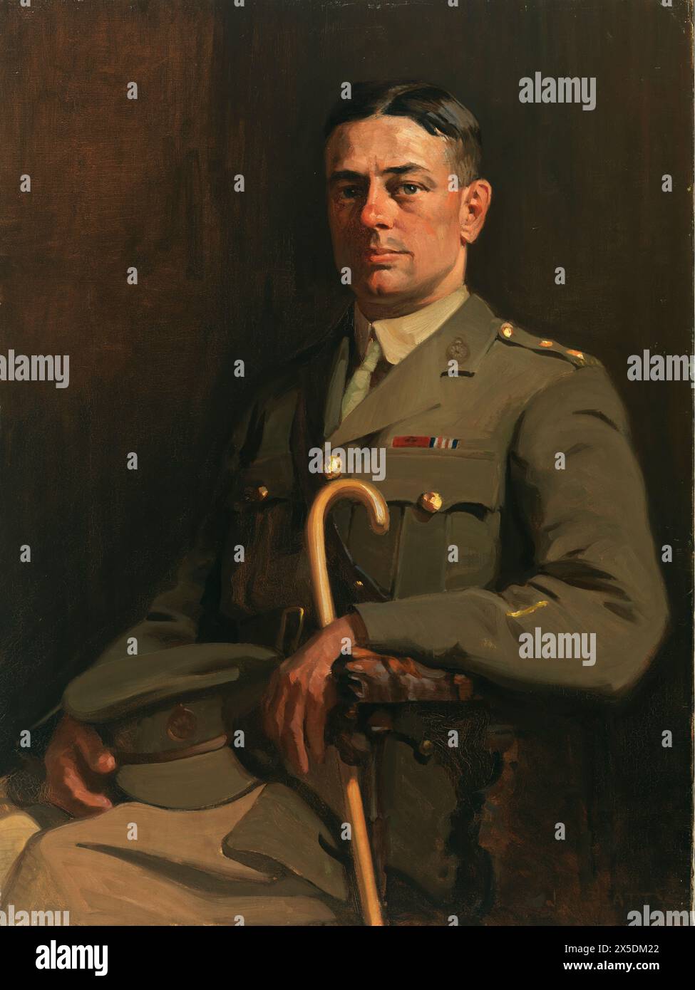 Vintage Portrait of George Harry MULLIN,. Oil Painting by John William ...