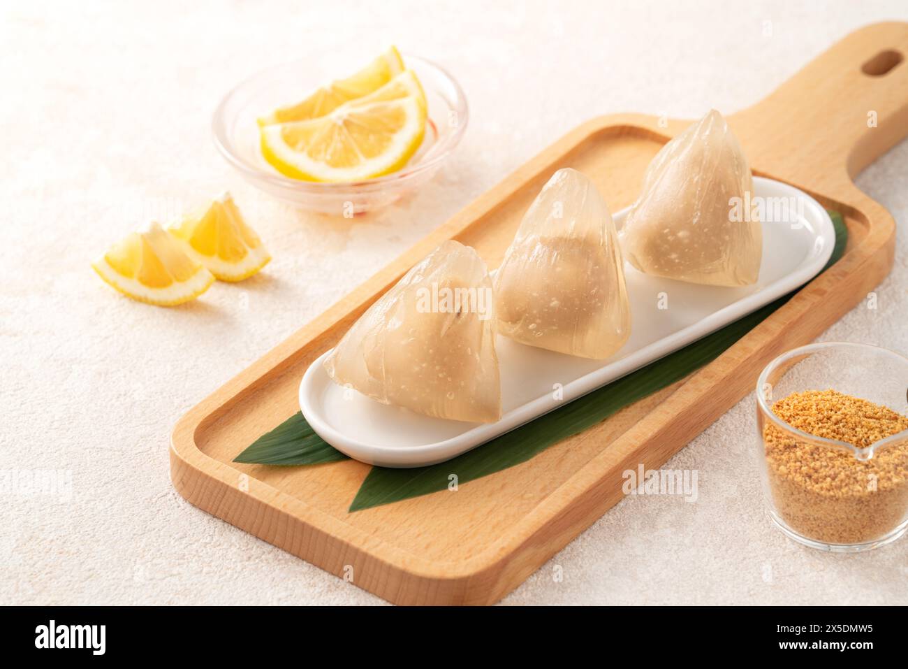 Zongzi, crystal ice rice dumpling for Dragon Boat Festival food with ...
