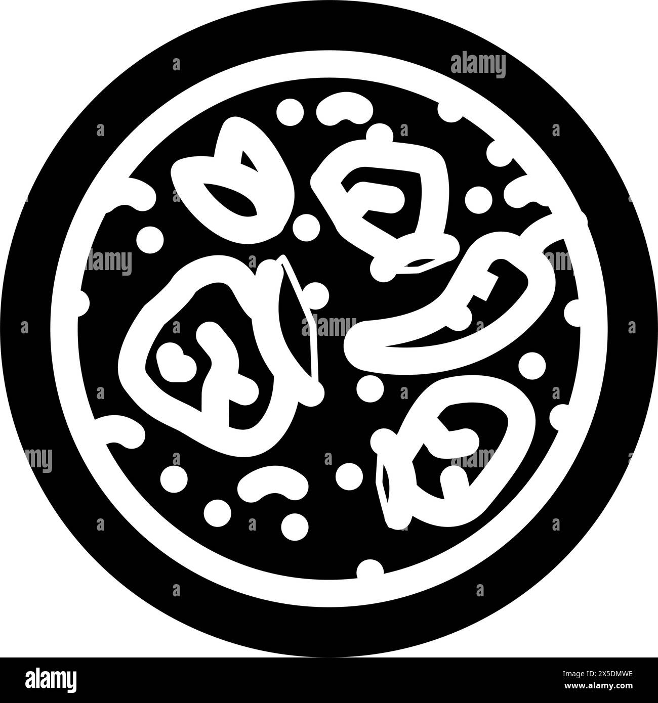 rogan josh indian cuisine glyph icon vector illustration Stock Vector ...