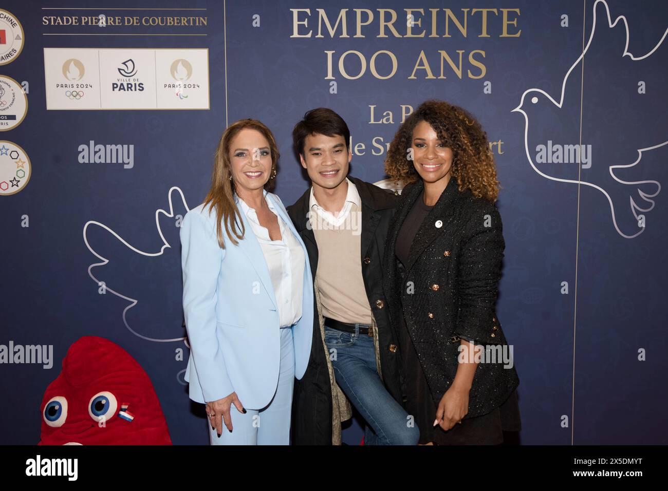 Paris, France. 7th May, 2024. Singer Singrid Campion, model Jeremy ...