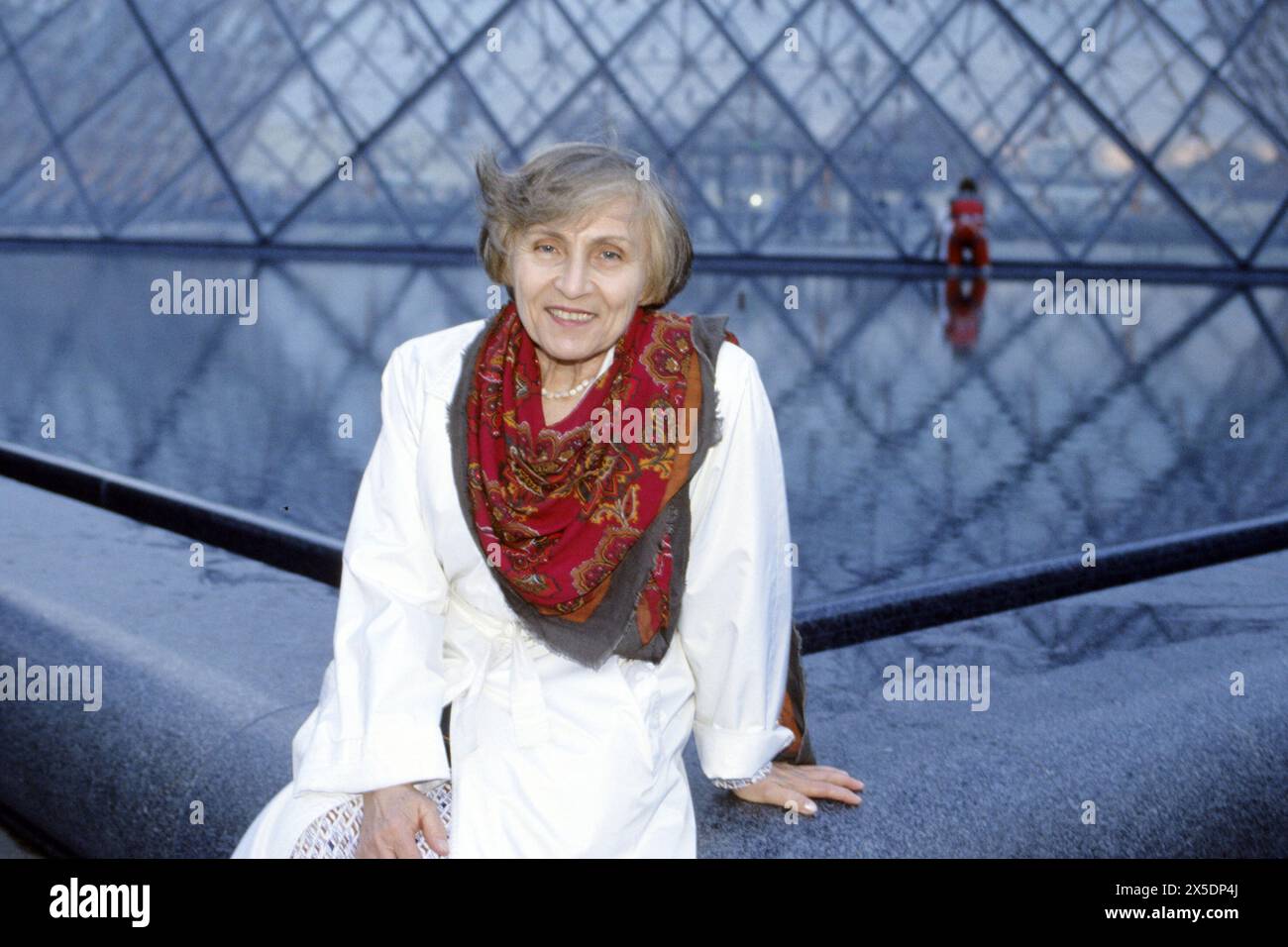 Anne GOLON - Date : 19891001 ©John Foley/Opale.photo Stock Photo - Alamy
