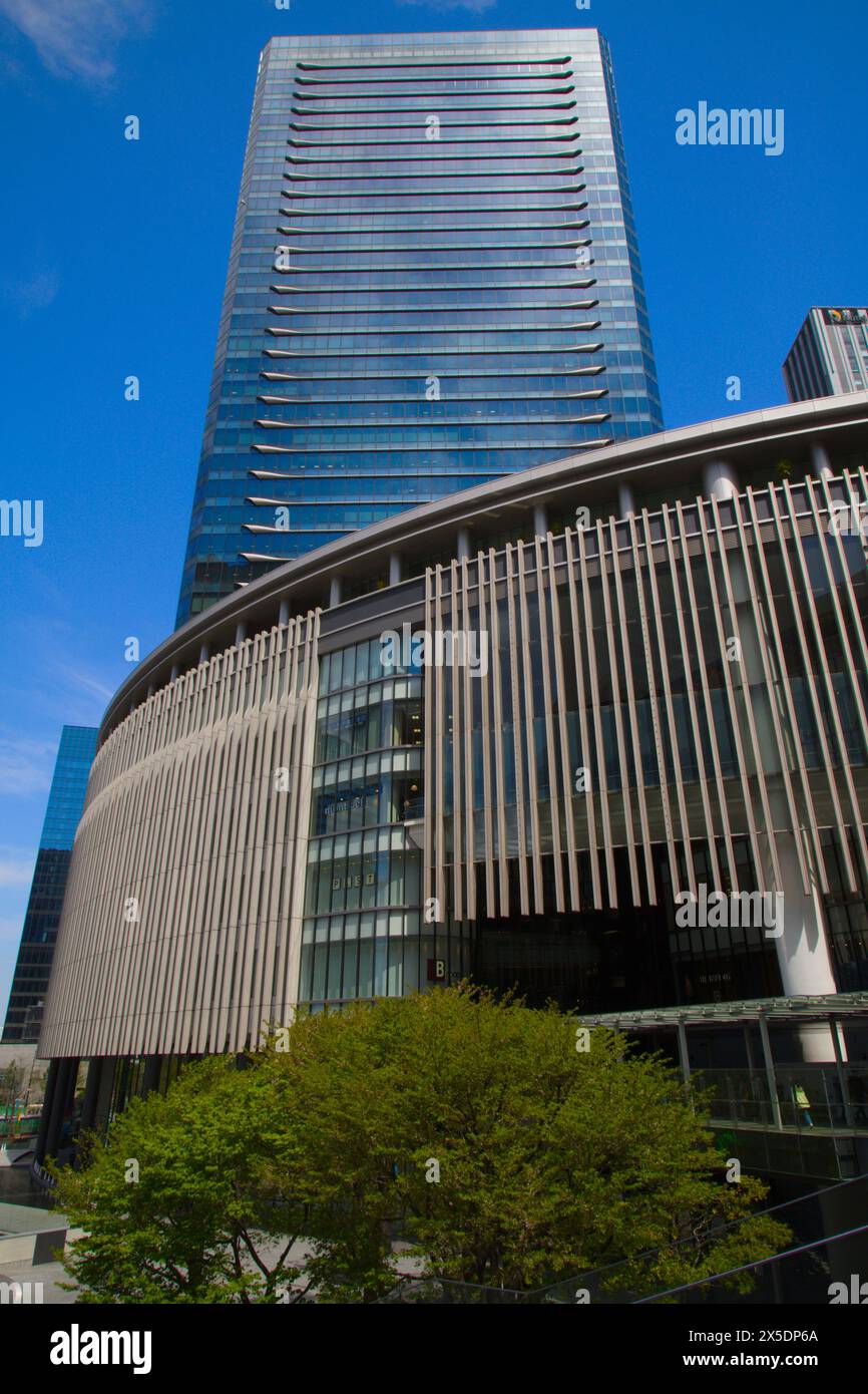 Japan, Osaka, Kita district, modern architecture Stock Photo - Alamy