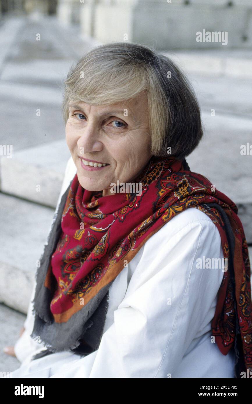 Anne GOLON - Date : 19891001 ©John Foley/Opale.photo Stock Photo - Alamy